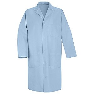 Men's Gripper Front Lab Coat