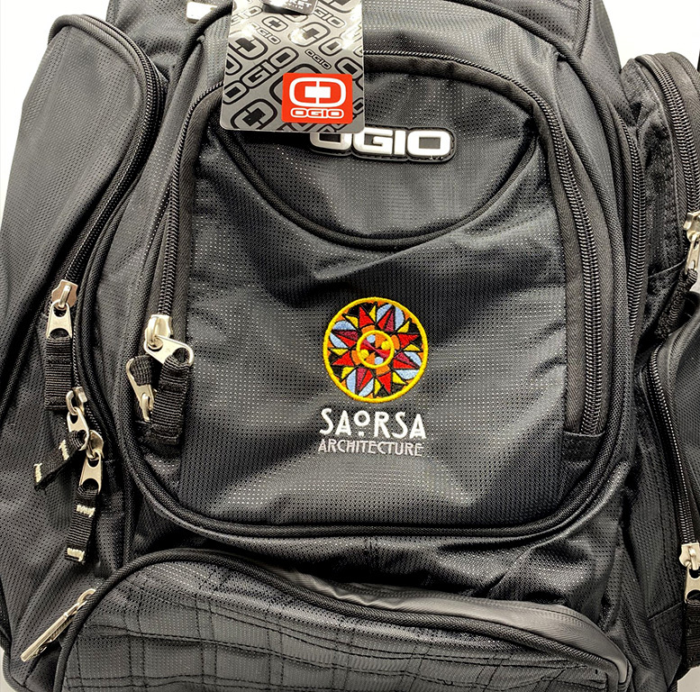 Embroidered Backpack