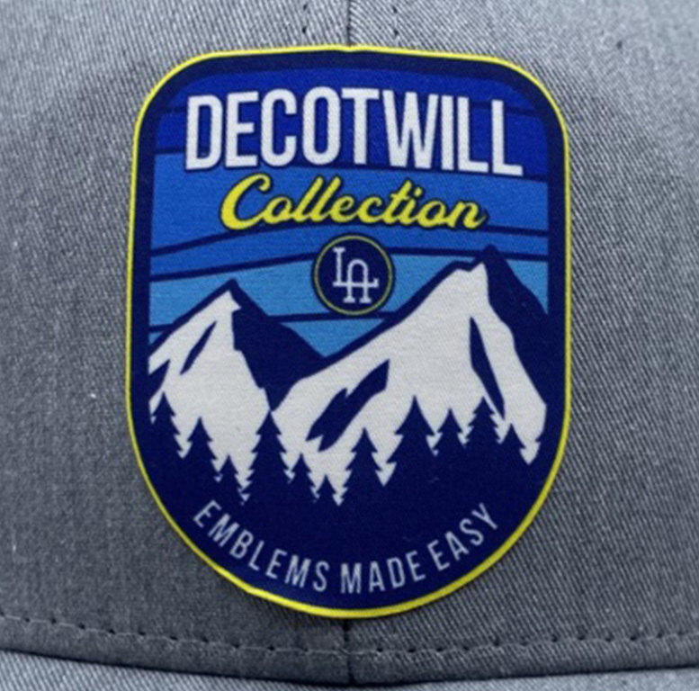 Patches and Emblems for Hats and Apparel